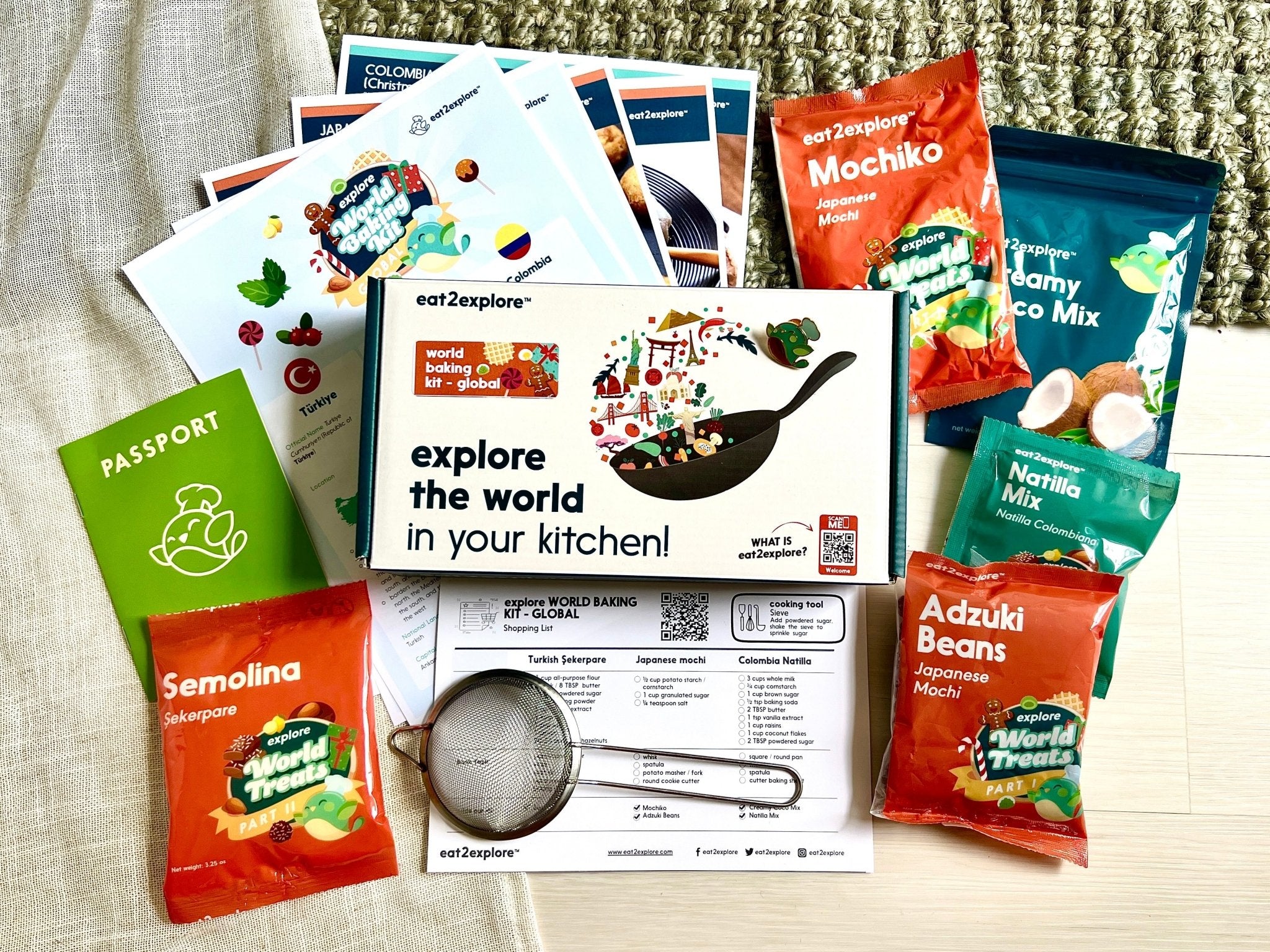 World Baking Delights | Eat2Explore Baking Kit – eat2explore